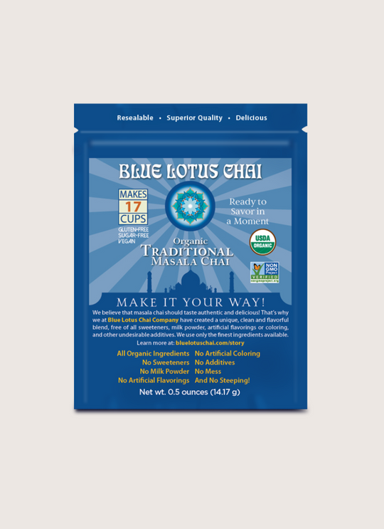 Organic Traditional Masala Chai – Blue Lotus Chai