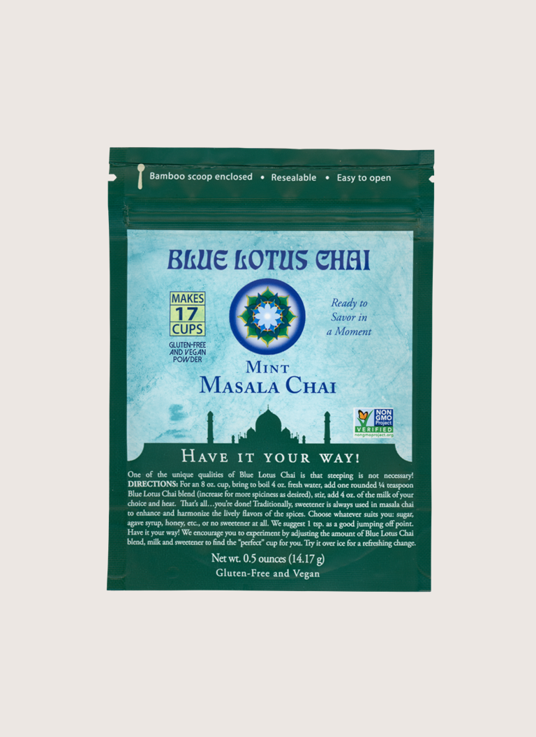 Mint Masala Chai | Sip, Savor, Enjoy - Blue Lotus Chai - Blue Lotus ...